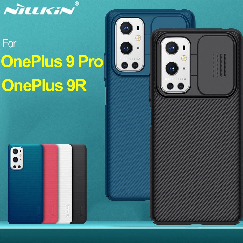 Case for OnePlus 9 Pro 9R Case NILLKIN Lens Protection Back Cover Cam ...